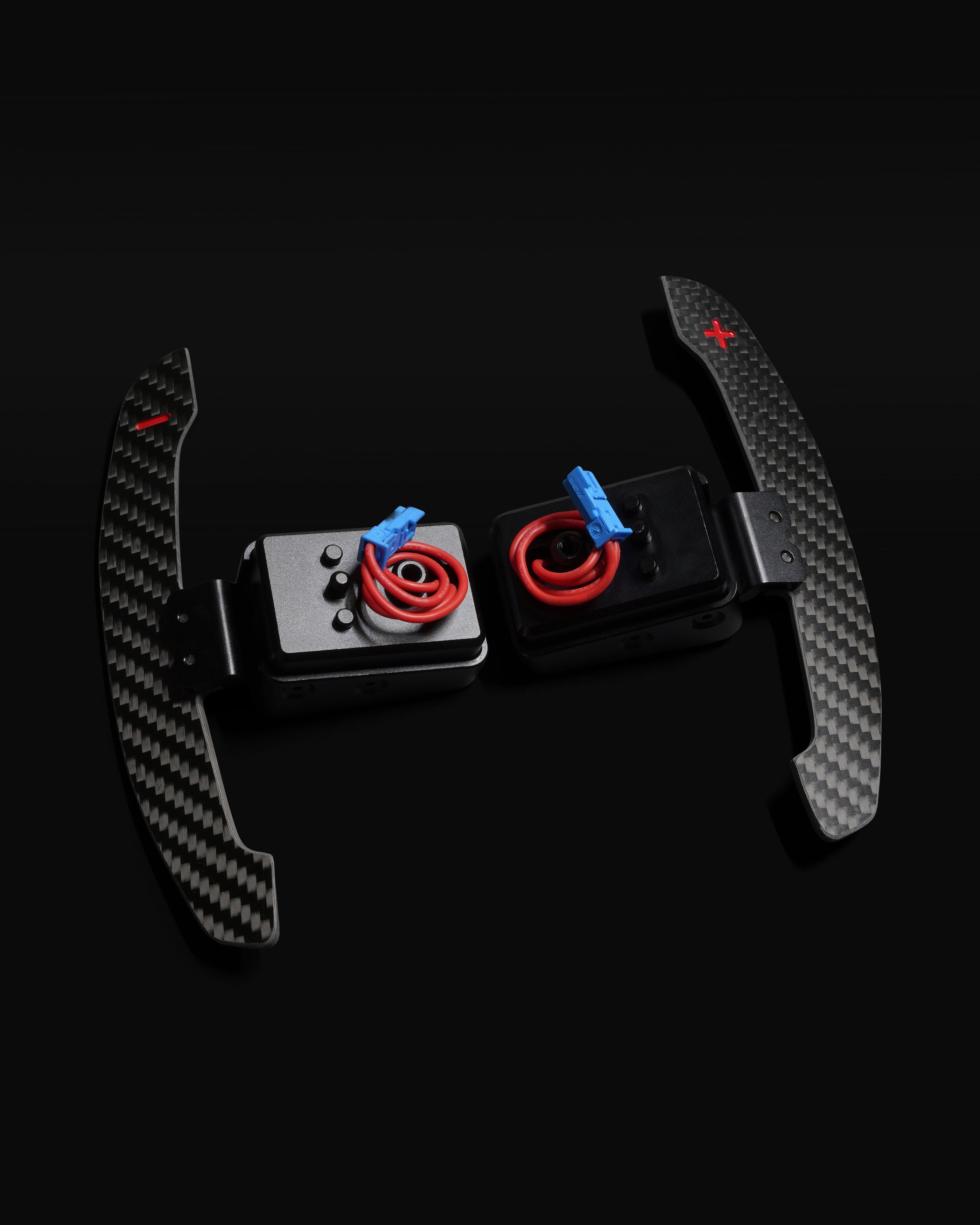Magnetic Matte Carbon Fiber Paddle Shifters V1 Upgrade Kit For Toyota ...