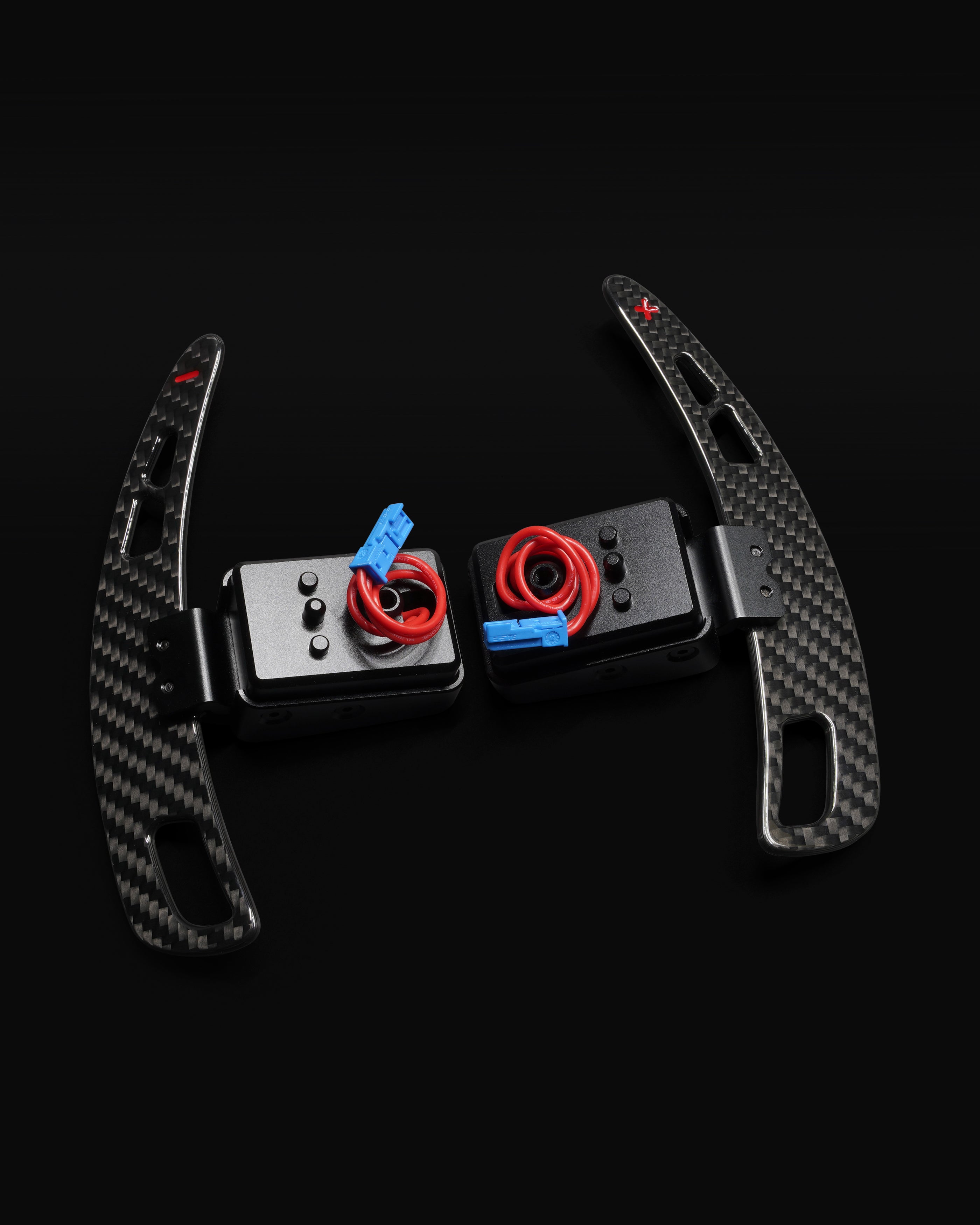 Magnetic Gloss Carbon Fiber Paddle Shifters V4 Upgrade Kit For BMW G C ...