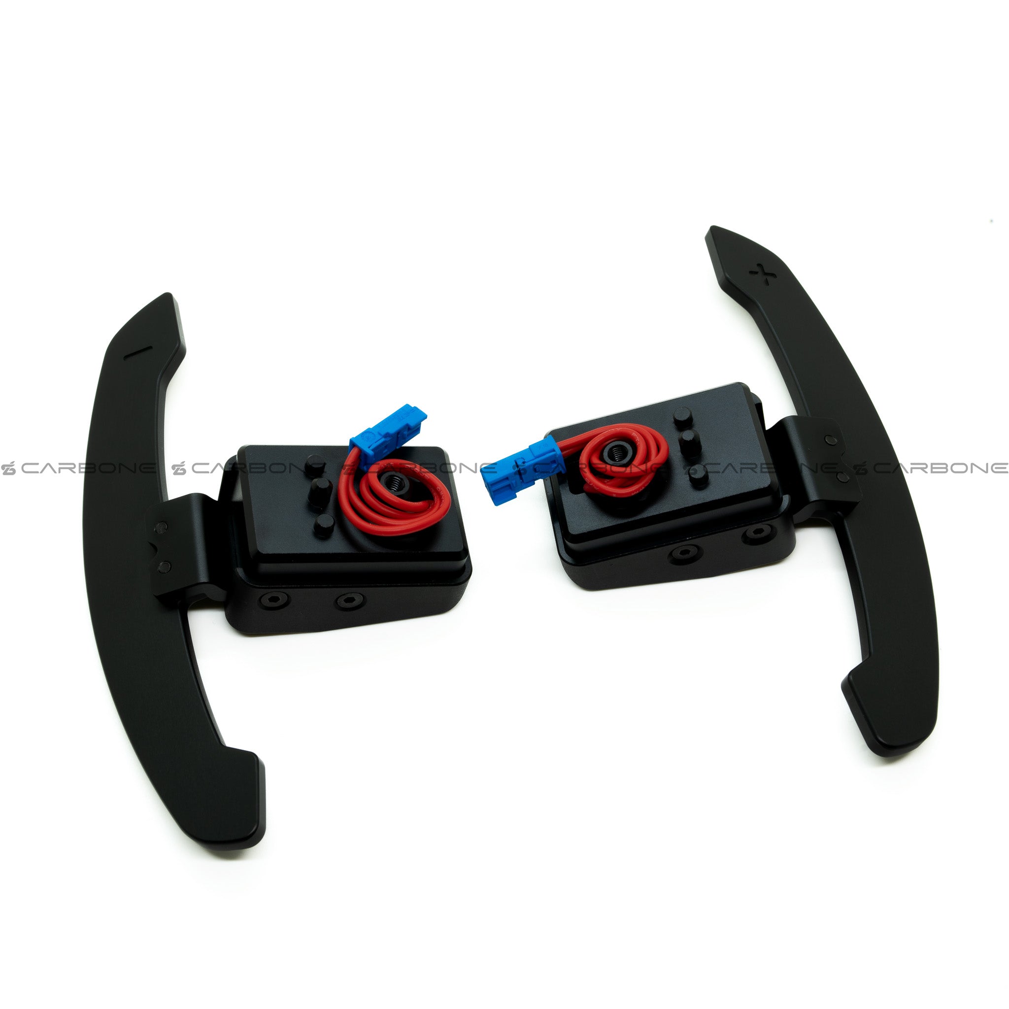 Magnetic Black Aluminum Paddle Shifters V1 Upgrade Kit For BMW G Chass ...