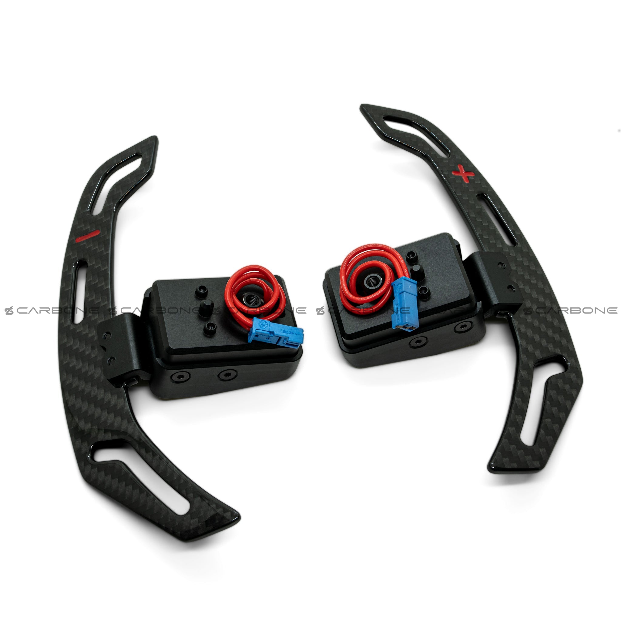 Magnetic Gloss Carbon Fiber Paddle Shifters V2 Upgrade Kit For BMW G ...