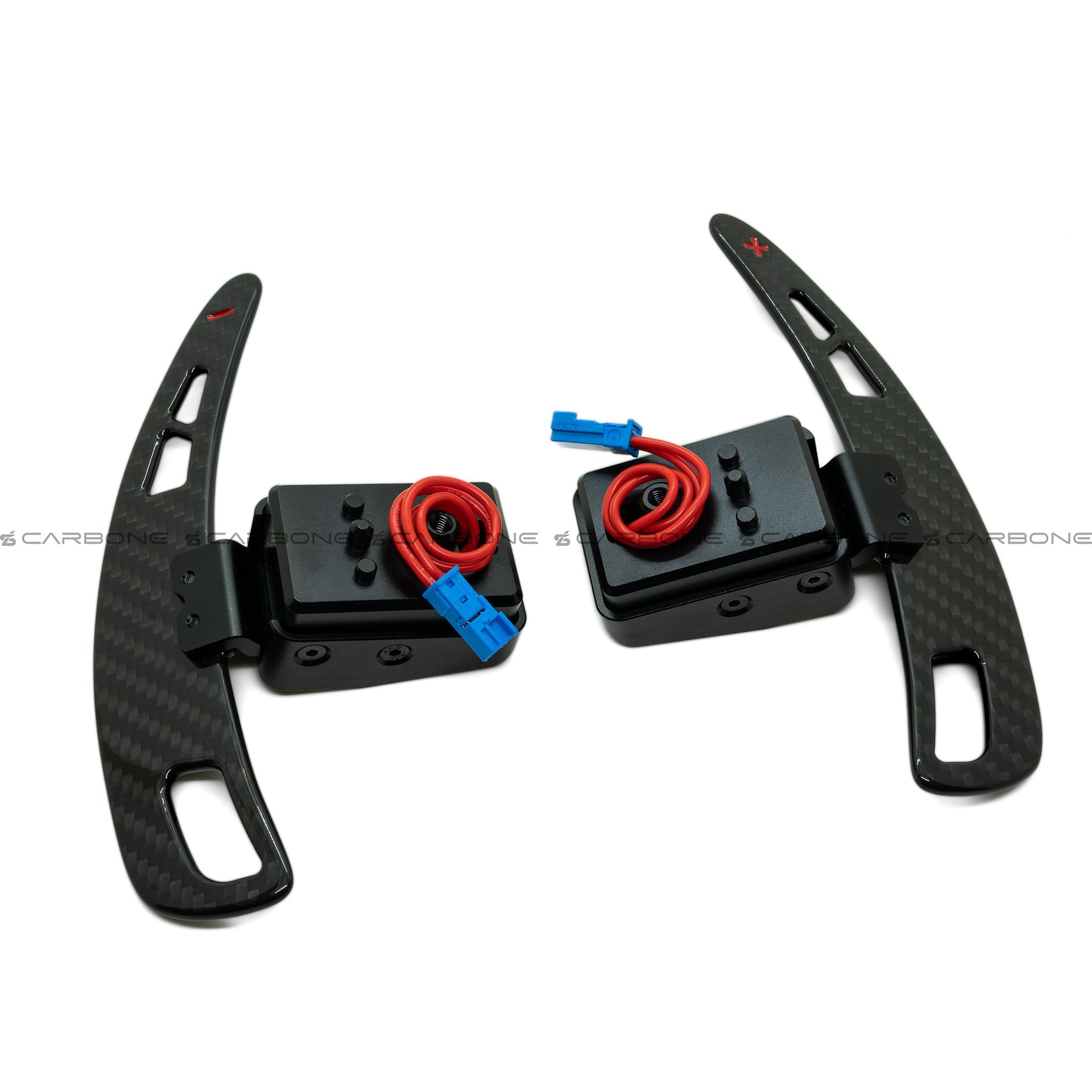 Magnetic Gloss Carbon Fiber Paddle Shifters V4 Upgrade Kit For Toyota ...