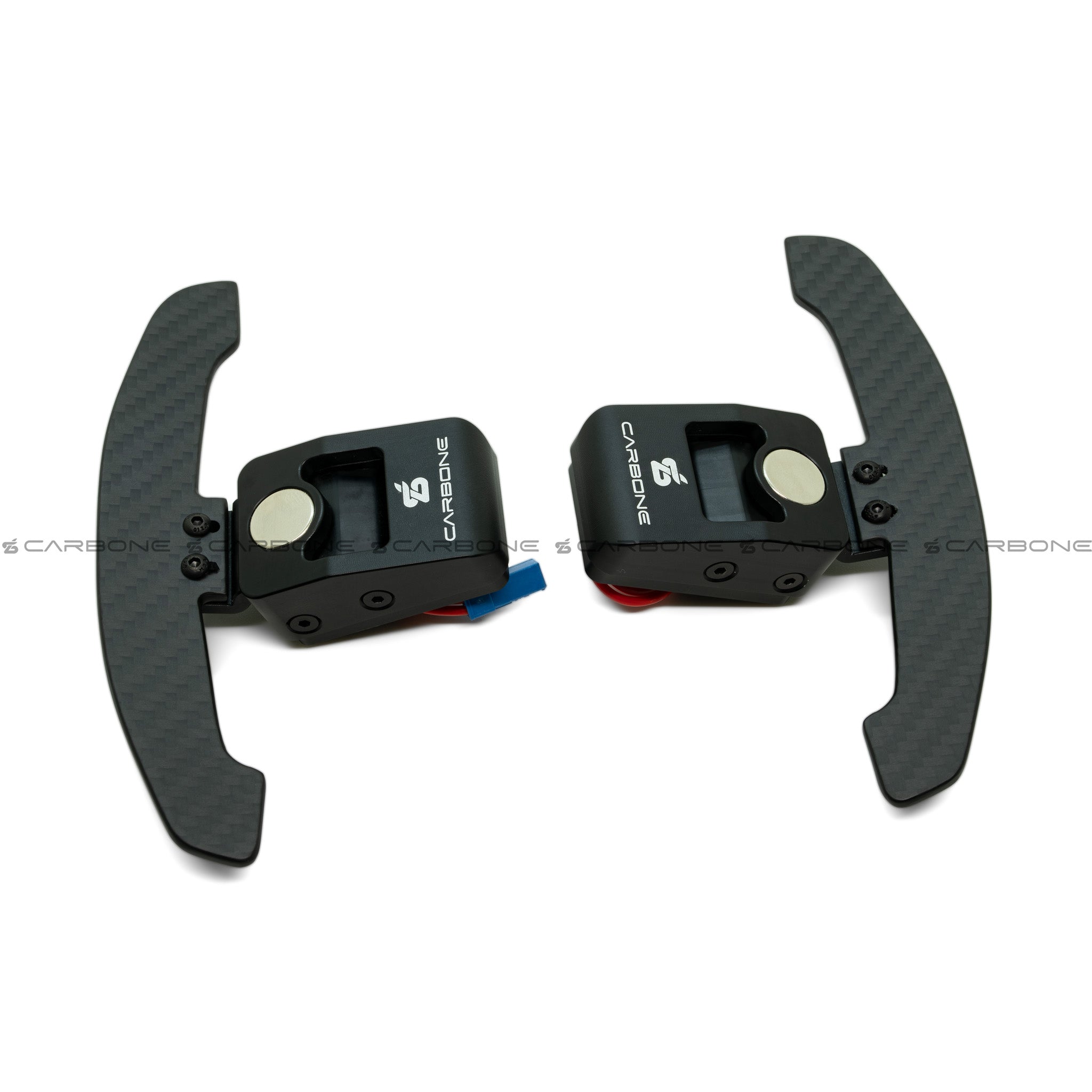 Magnetic Matte Carbon Fiber Paddle Shifters V1 Upgrade Kit For BMW G ...