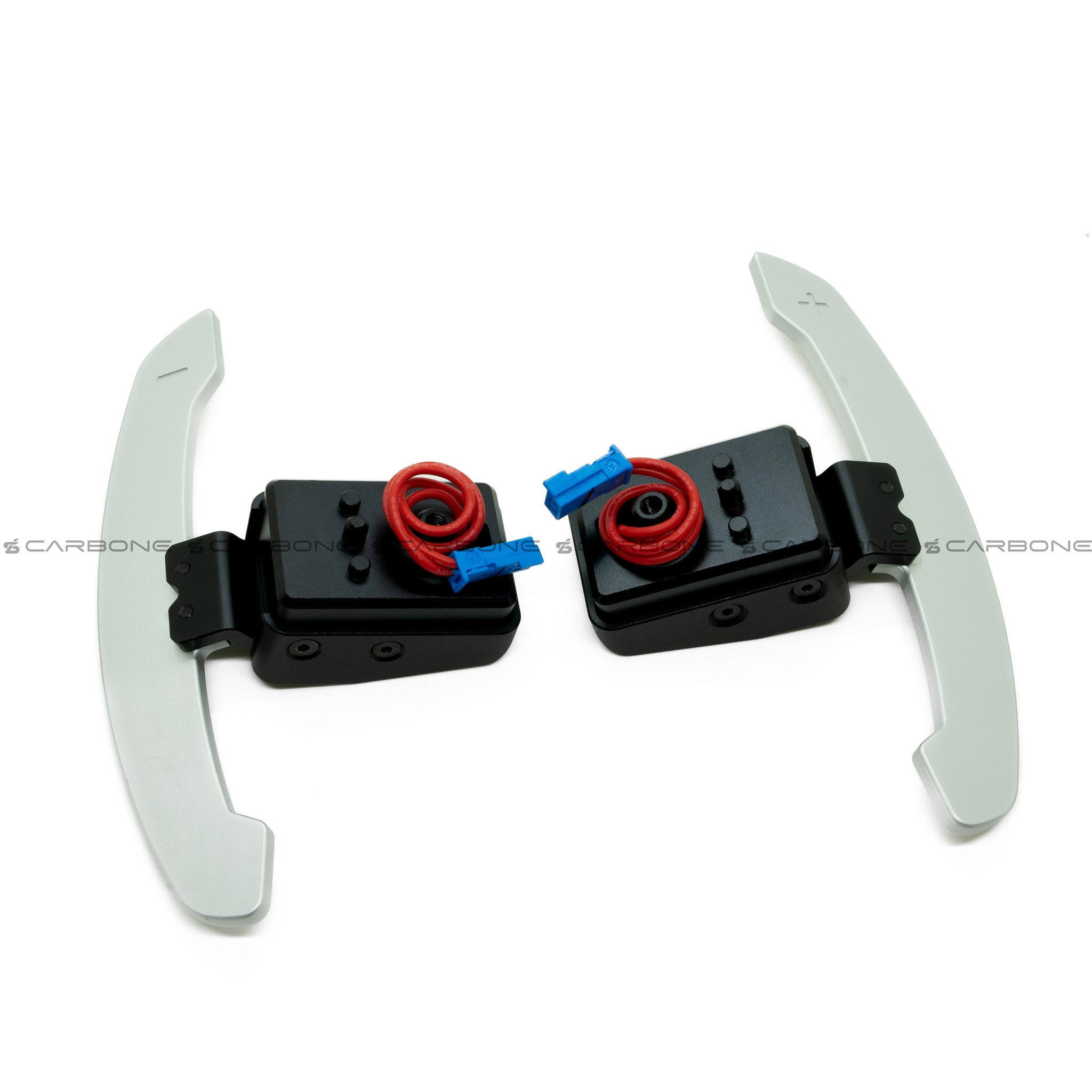 Magnetic Silver Aluminum Paddle Shifters V1 Upgrade Kit For BMW F ...